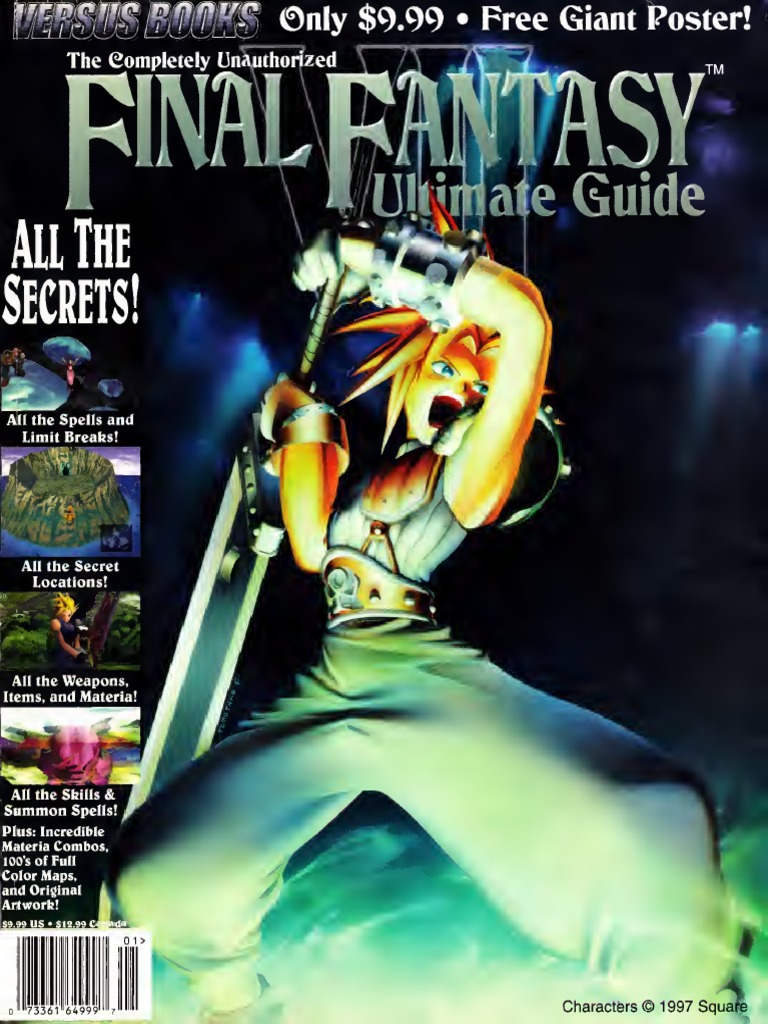 Final Fantasy VII Versus Guide | PDF | Final Fantasy | Square (Company)