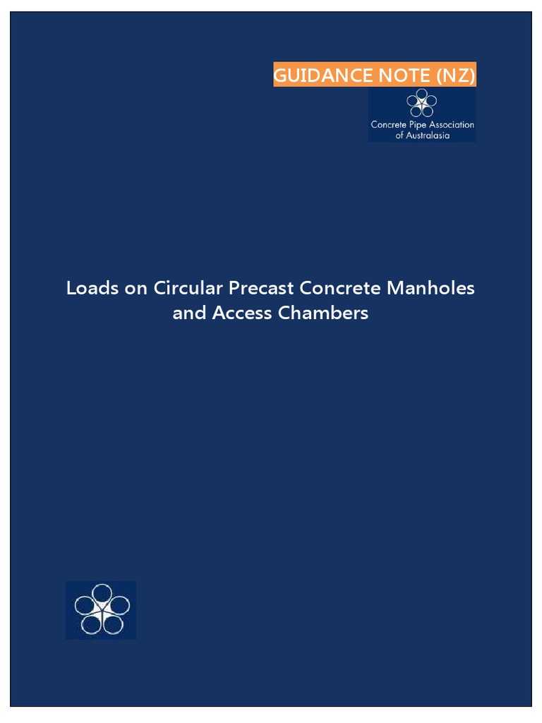 CPAA Guidance Note NZ Loads On Circular Precast Concrete Manholes and ...