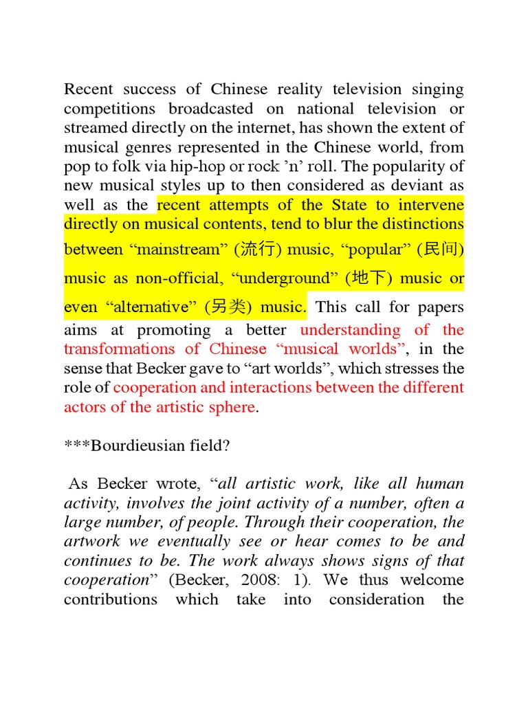 Sinophone Musical Worlds | PDF | China | World Politics