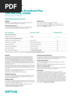 Optus Prepaid Epic Data Plans Overview | PDF | Prepaid Mobile Phone ...