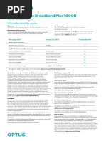 Optus Mobile Plan Details | PDF | Roaming | Credit Card