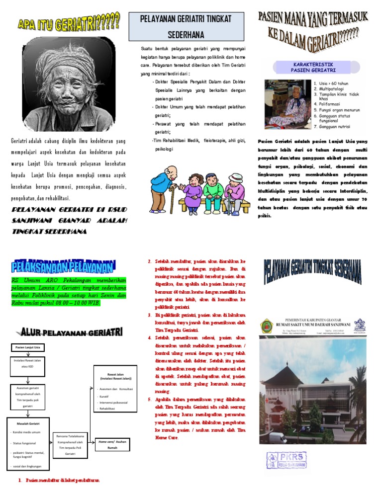 Leaflet Geriatri | PDF