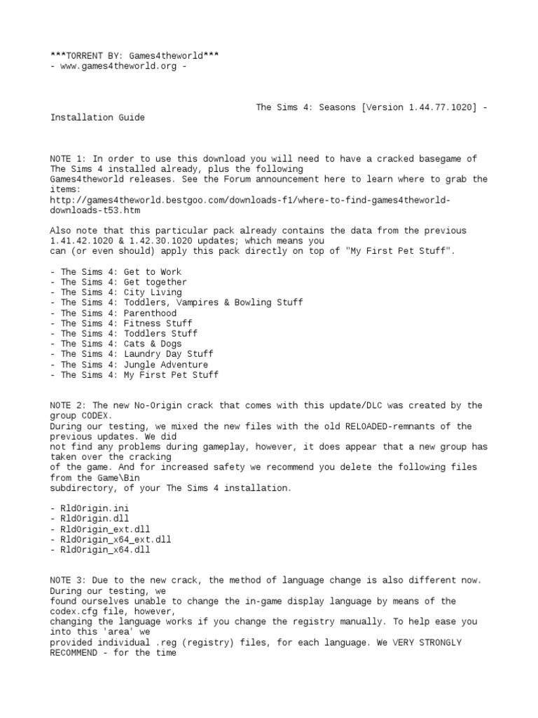 # Installation Guide.txt | Windows Registry | Computer File