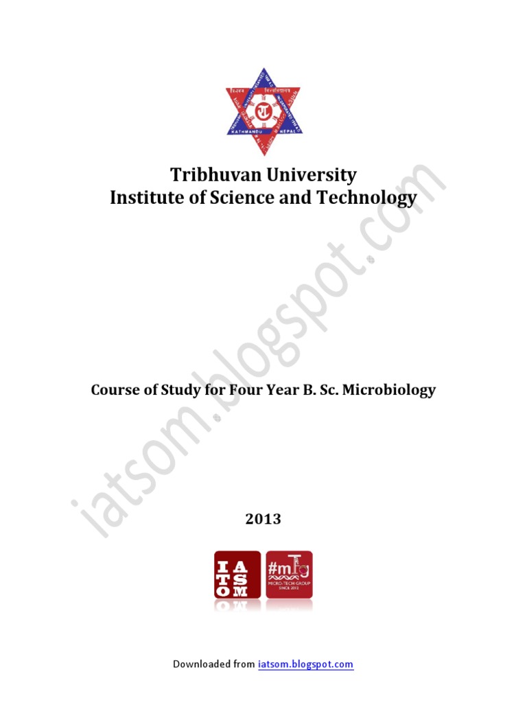 Tribhuvan University Institute of Science and Technology: Course of ...