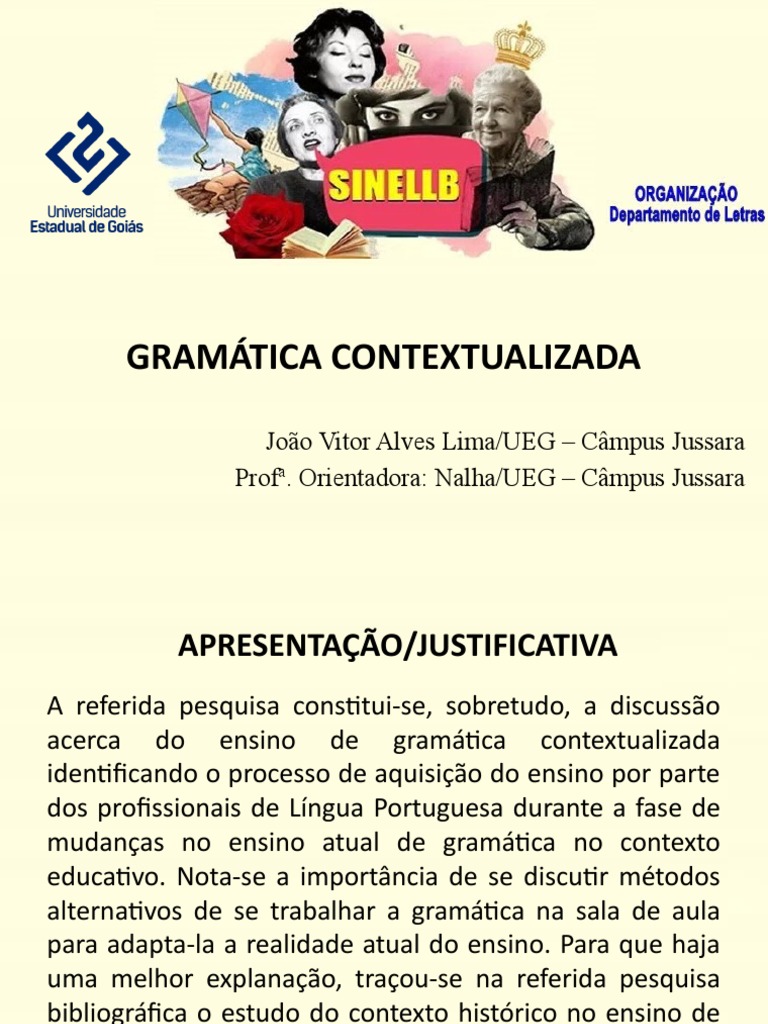 Gramatica Contextualizada | PDF | Gramática | Comunicação
