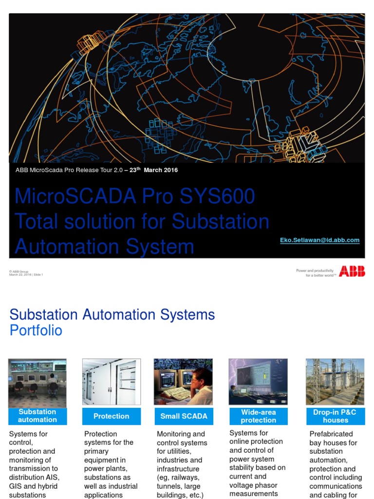 ABB MicroSCADA - SAS Seminar | PDF | Electrical Substation | Gateway ...