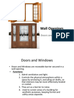 Schedule of Doors and Windows | PDF | Door | Building Technology