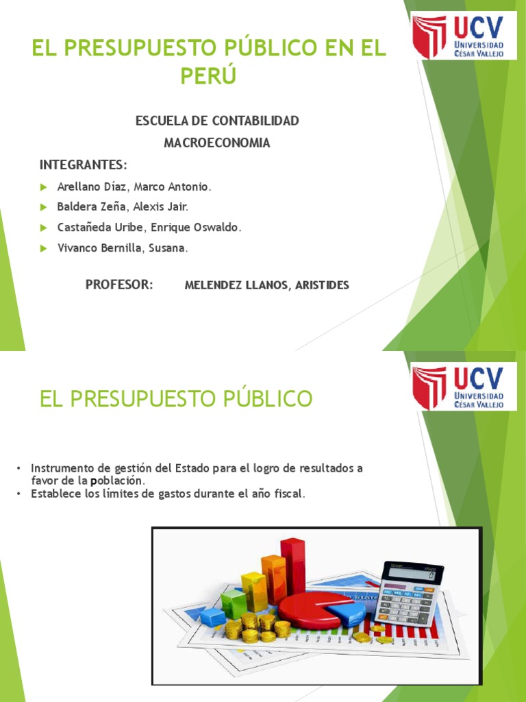 Presupuesto Publico En El Peru Pdf Presupuesto Del Gobierno