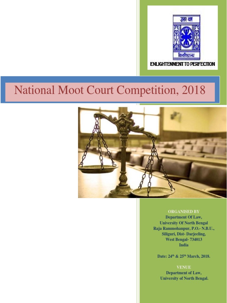 Brochure National Moot Court Competition2018. | PDF | Doctor Of ...
