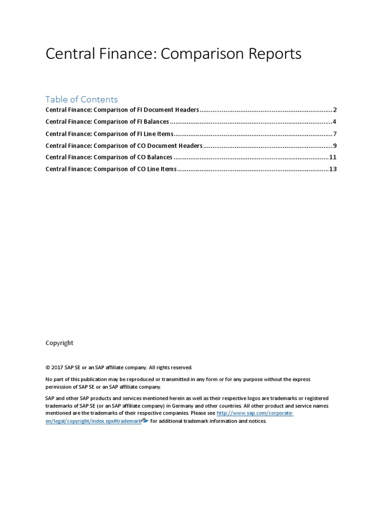 Reconciliation Reports Documentation | PDF | Debits And Credits ...