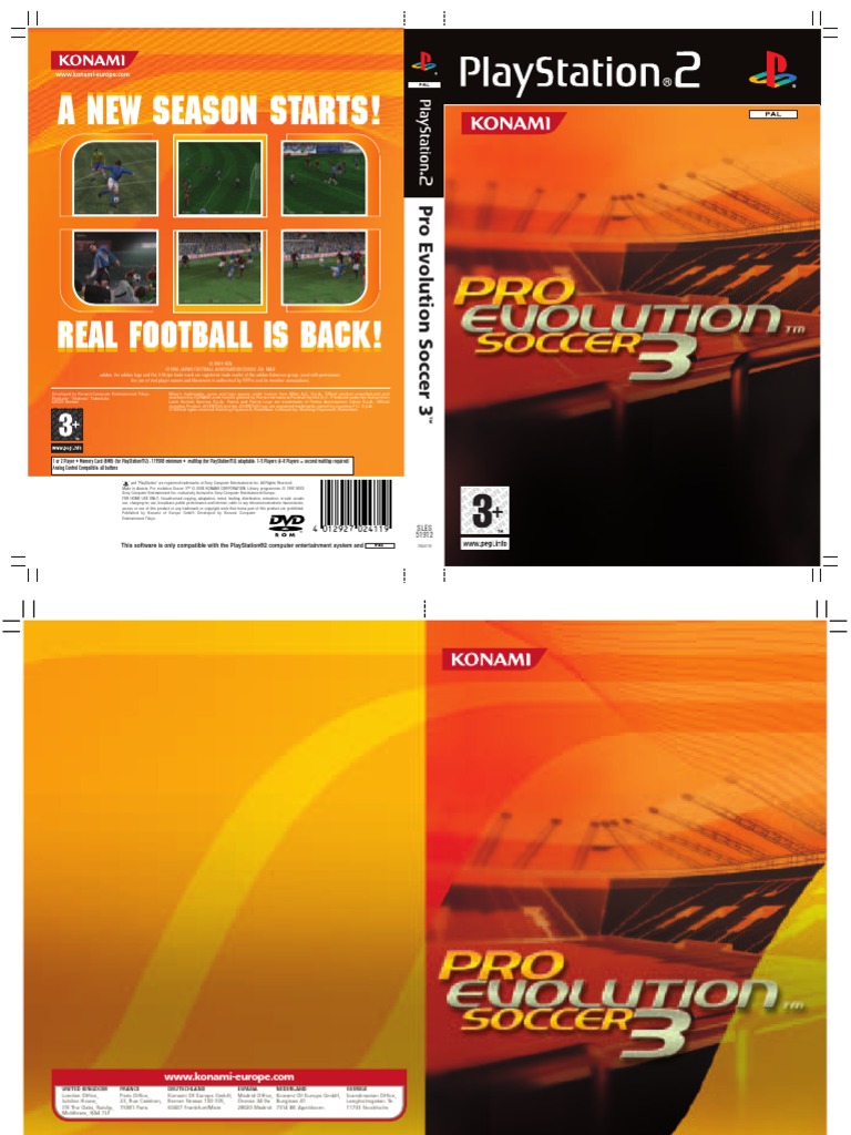 PES3 Manual | PDF | Teams | Sport Variants
