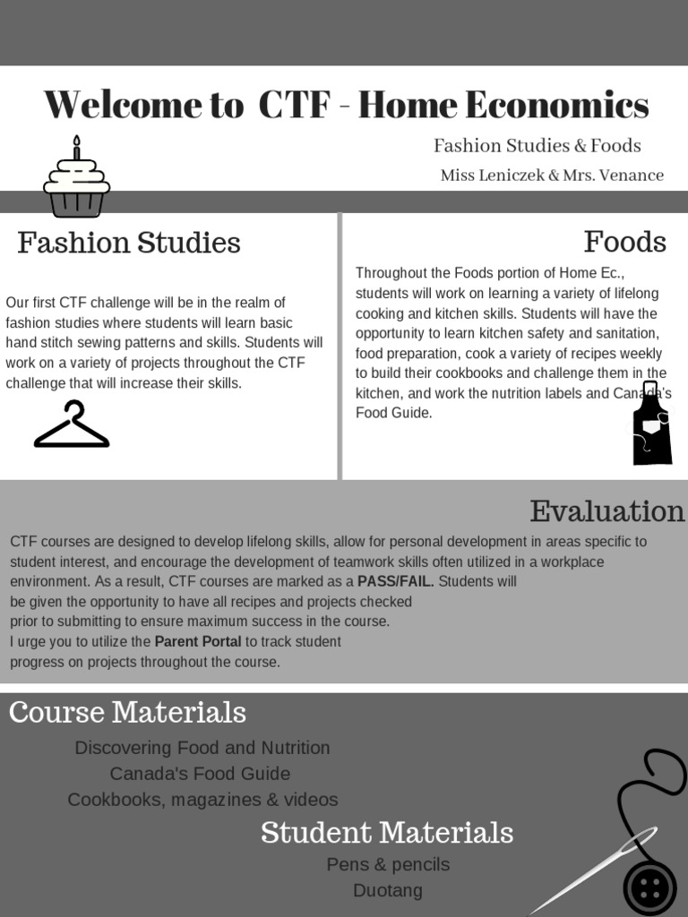 Home Ec 2018 Outline | PDF | Cookbooks | Plagiarism