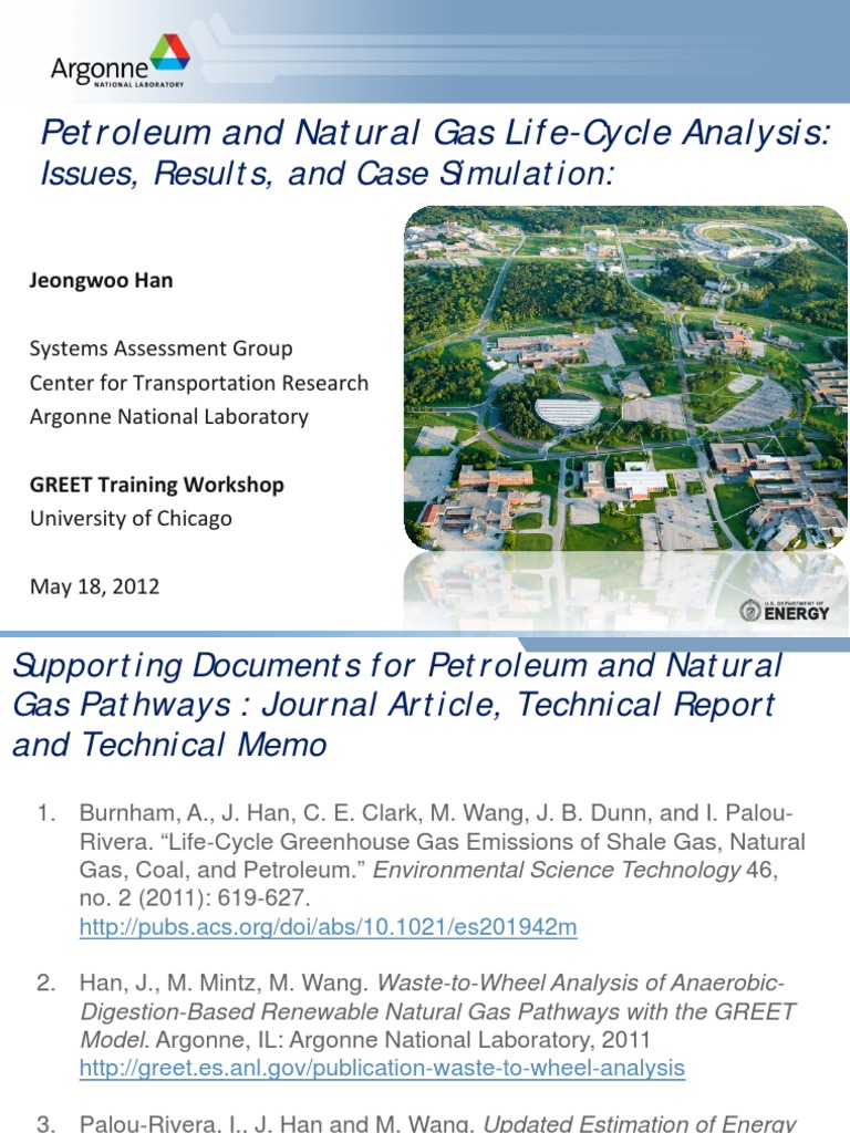 Life-Cycle Analysis of Petroleum & Gas | PDF | Natural Gas | Oil Sands