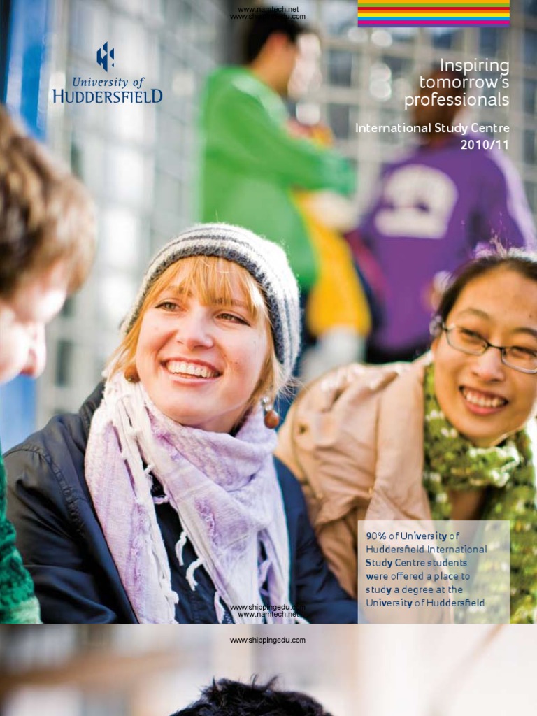 128 Huddersfield ISC Prospectus Shipping | PDF | Bachelor's Degree | Academic Degree