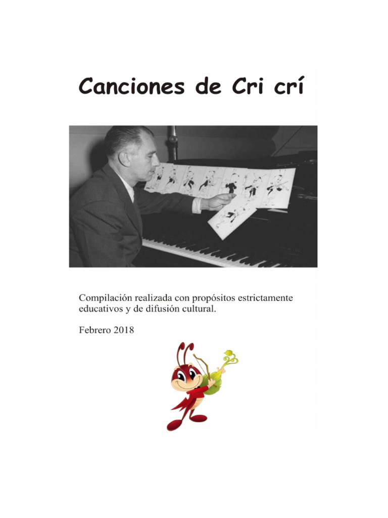 Canciones de Cri Cri PDF | PDF