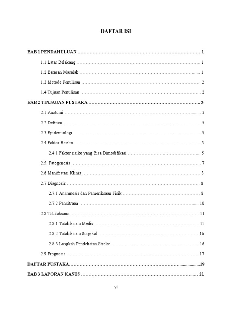 Perdarahan Intraserebral | PDF