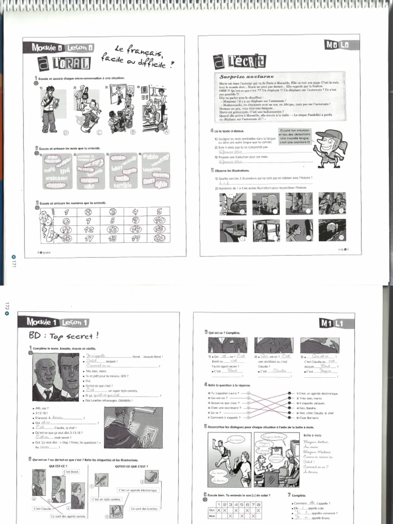 1º ESO-Module 0-1, cahier exercices.pdf | PDF