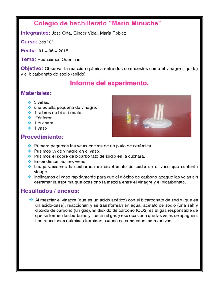 Proyecto de Quimica | PDF | Moléculas | Sal (química)