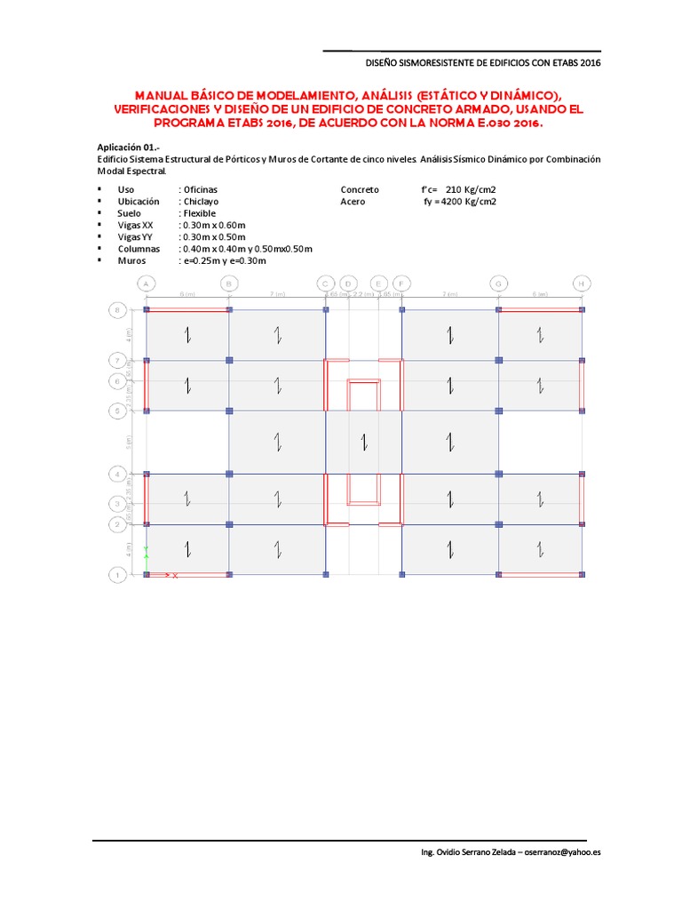 Manual Básico Etabs 2016 PDF | PDF | Arte