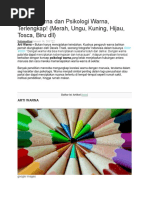 13 Arti Warna Dan Psikologi Warna | PDF