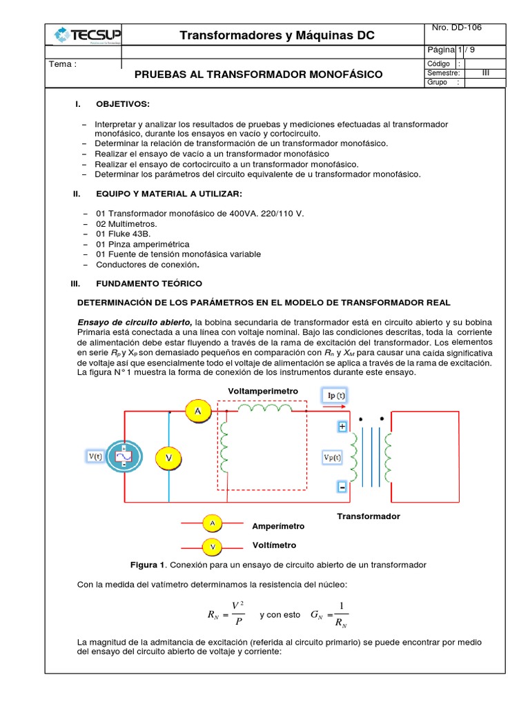 Transformadores | PDF | Transformador | Corriente eléctrica