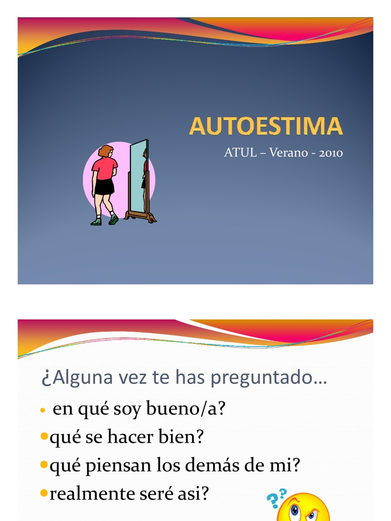 Microsoft Power Point - Autoestima Atul | PDF | Neurociencia | Aparición