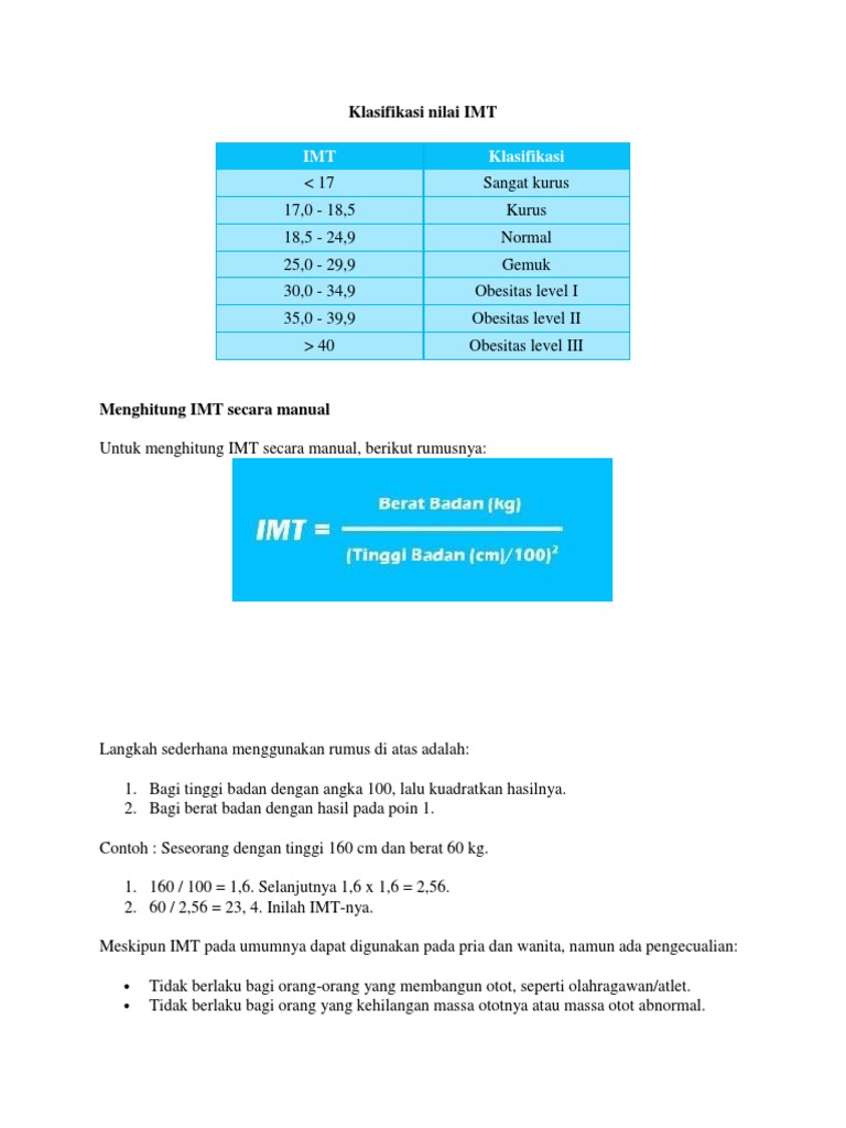 Klasifikasi Imt Jual Poster Seputar Obesitas | Poster Promosi