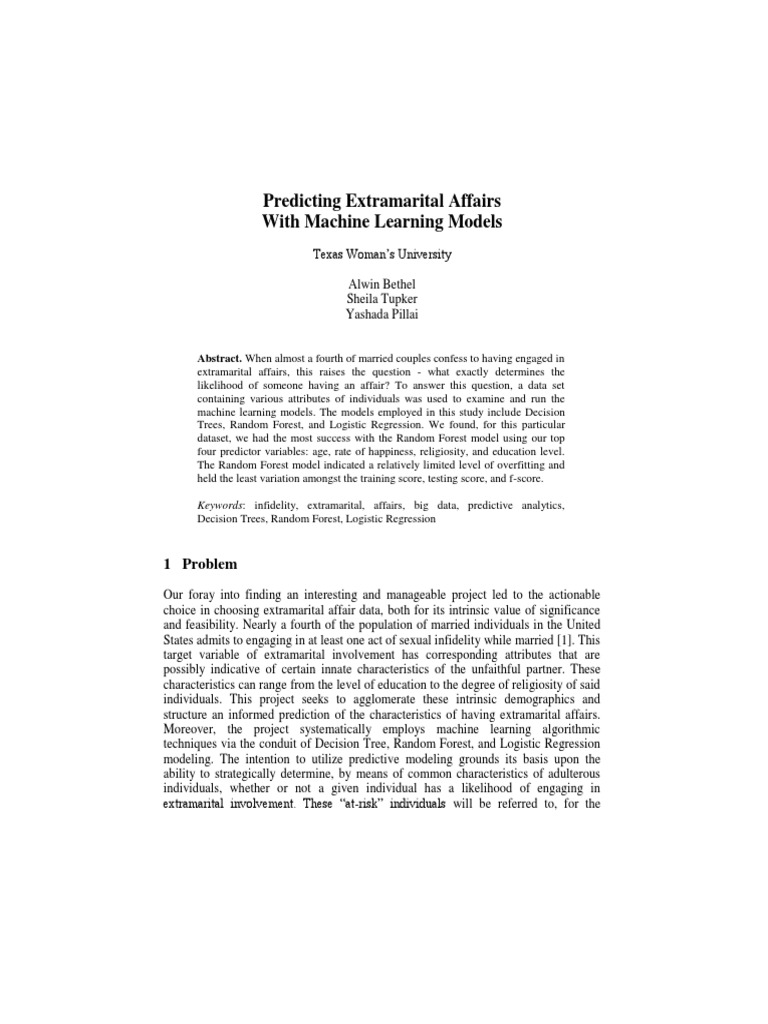 Big Data Report | PDF | Cross Validation (Statistics) | Logistic Regression