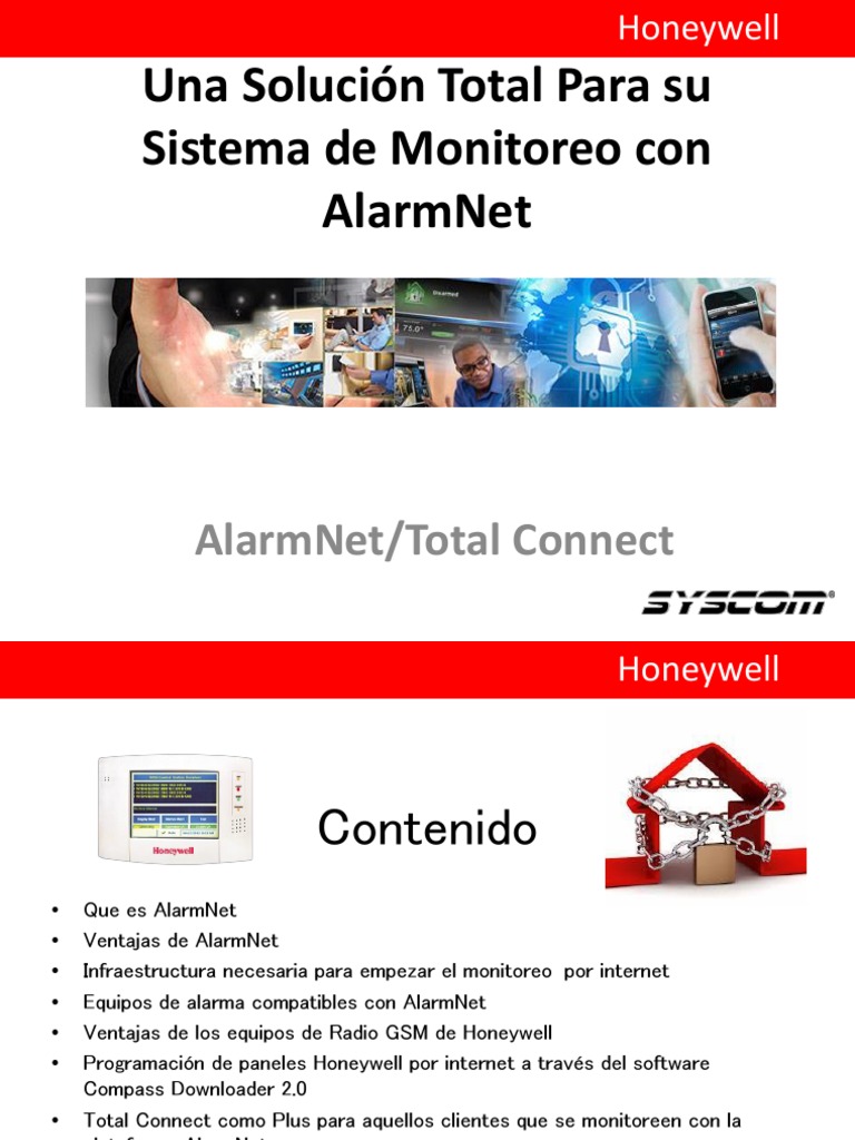 201-Una Solucion Total para Su Sistema de Monitoreo Con Alarmnet | PDF ...