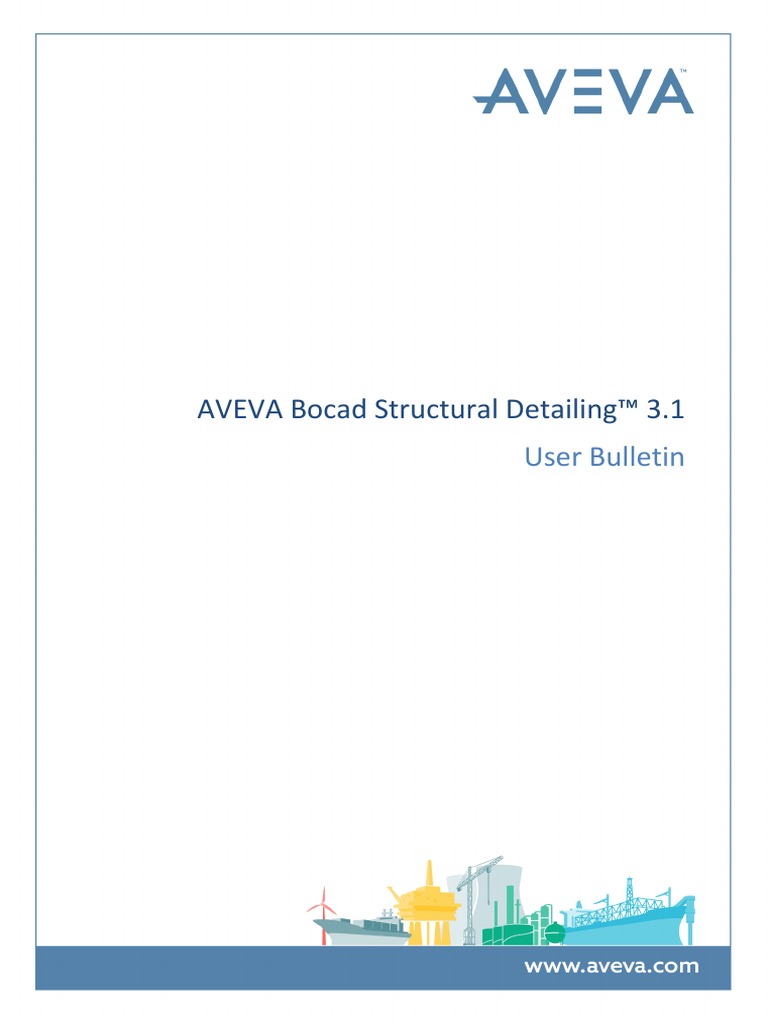 AVEVA Bocad Structural Detailing™ 3.1 | Cache (Computing) | Microsoft ...