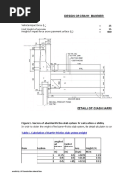 Crash Barrier Design