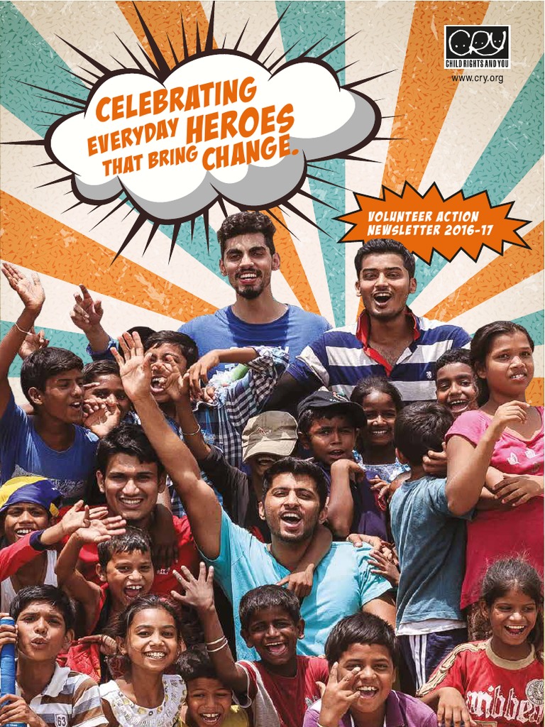 0022 CRY Volunteer Newsletter Single | PDF | Volunteering | Teachers