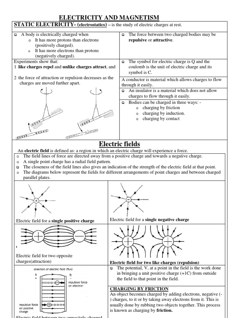 CXC-CSEC Physics - Electricity and Magnetism | PDF | Rectifier ...