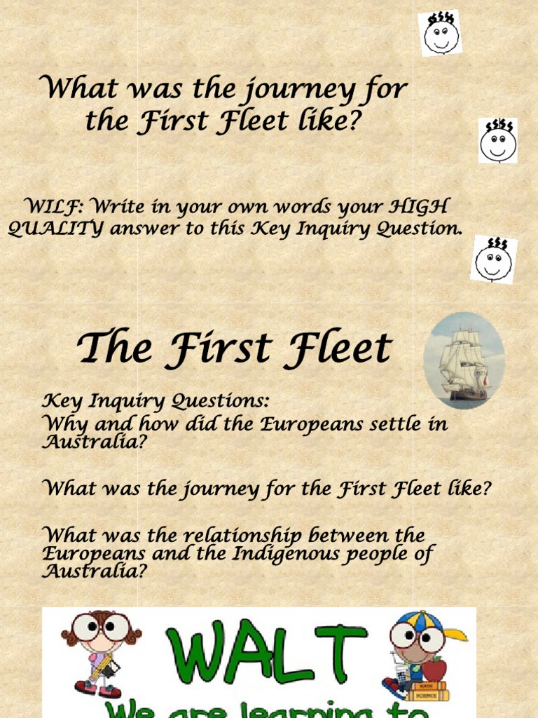 First Fleet Lesson 4 | PDF | Indigenous Australians | Australia