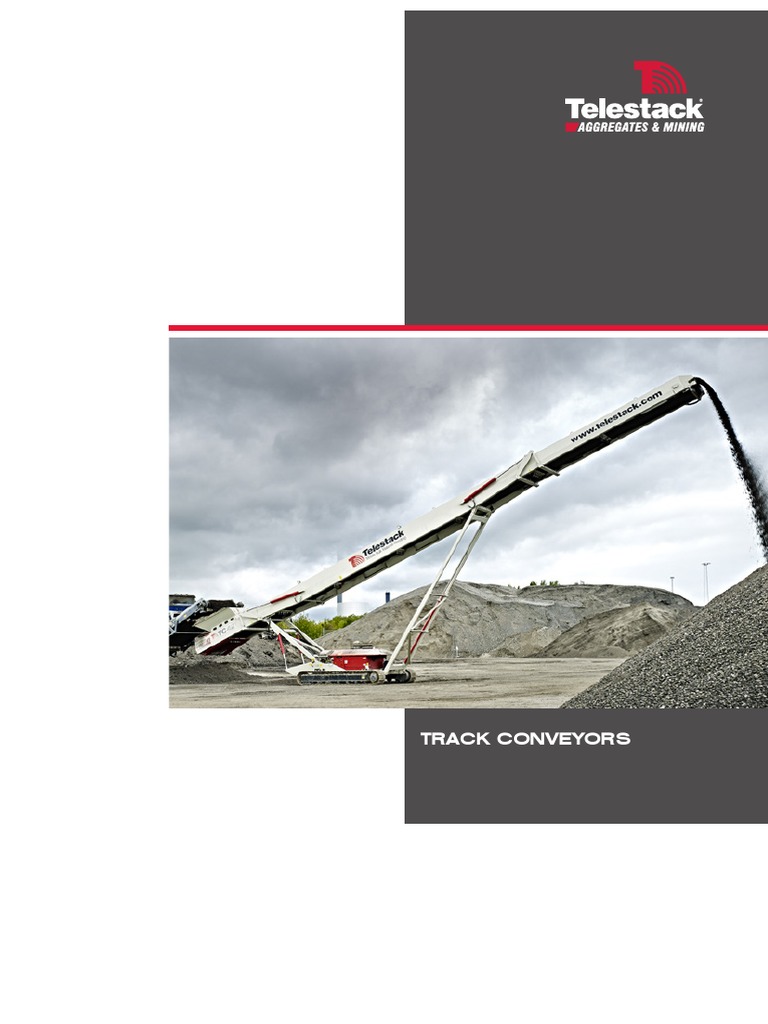 Telestack Tracked Stockpiling Conveyors | PDF | Ton | Containerization