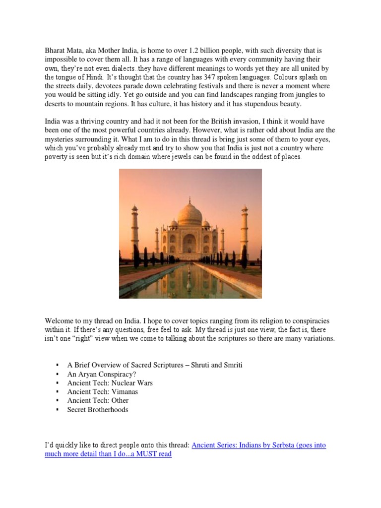 Indian History | PDF | Vedas | Sikhism