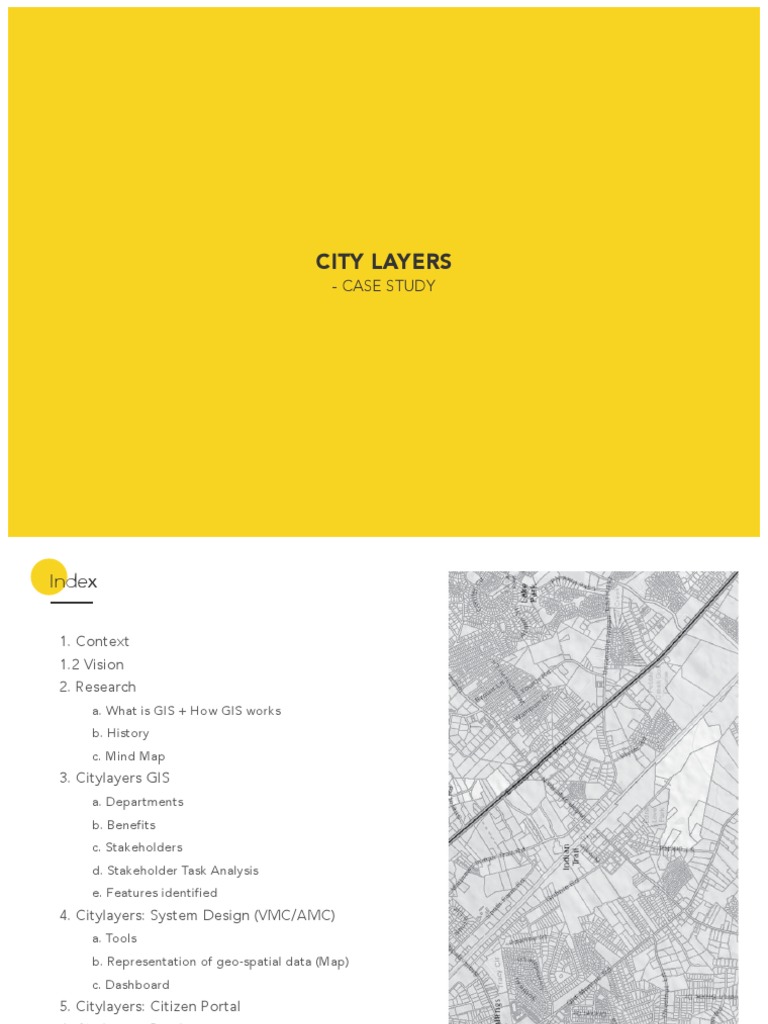 City Layers Documentation | PDF | Spatial Analysis | Geographic ...