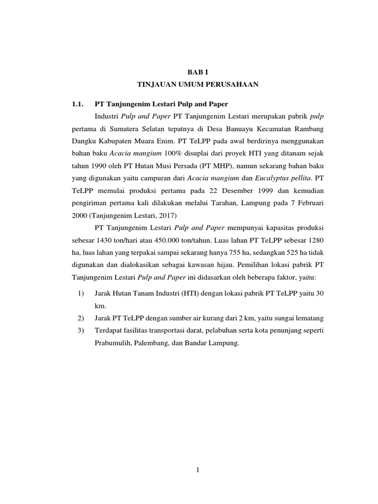 Makalah PT Tel | PDF