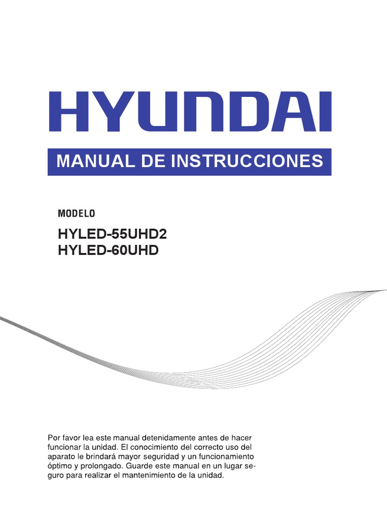 Hyundai HYLED-55UHD2 | PDF | Hdmi | Televisión