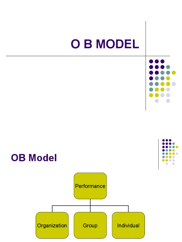 OB Model | PDF
