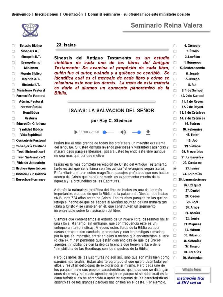 Profeta Isaias Estudio | PDF | Isaias | Libro de Isaías