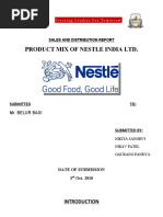 Nestlé India Product Line Overview | PDF | Nestlé | Mondelez International