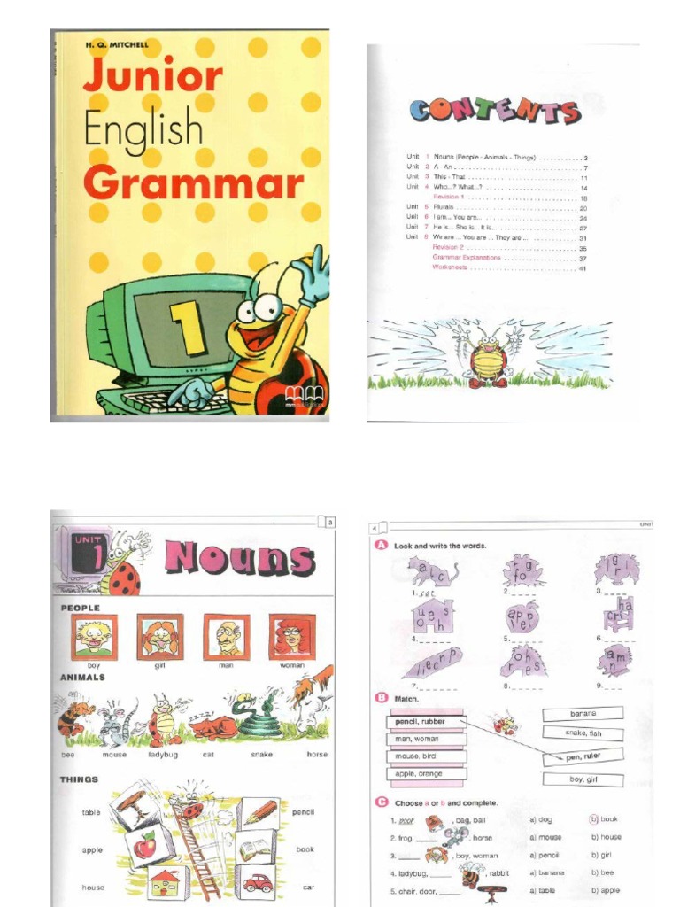 Junior English Grammar 1 Mitchell H Q PDF | PDF