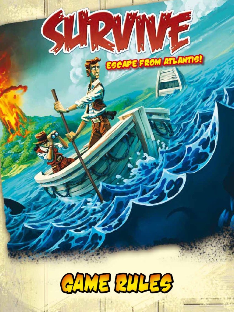 Survive Escape From Atlantis - Rules PDF | PDF | Leisure | Nature