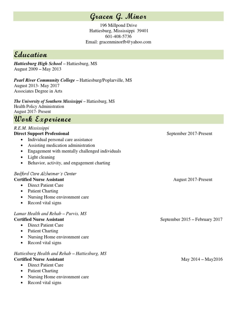 GM Resume Modified | PDF