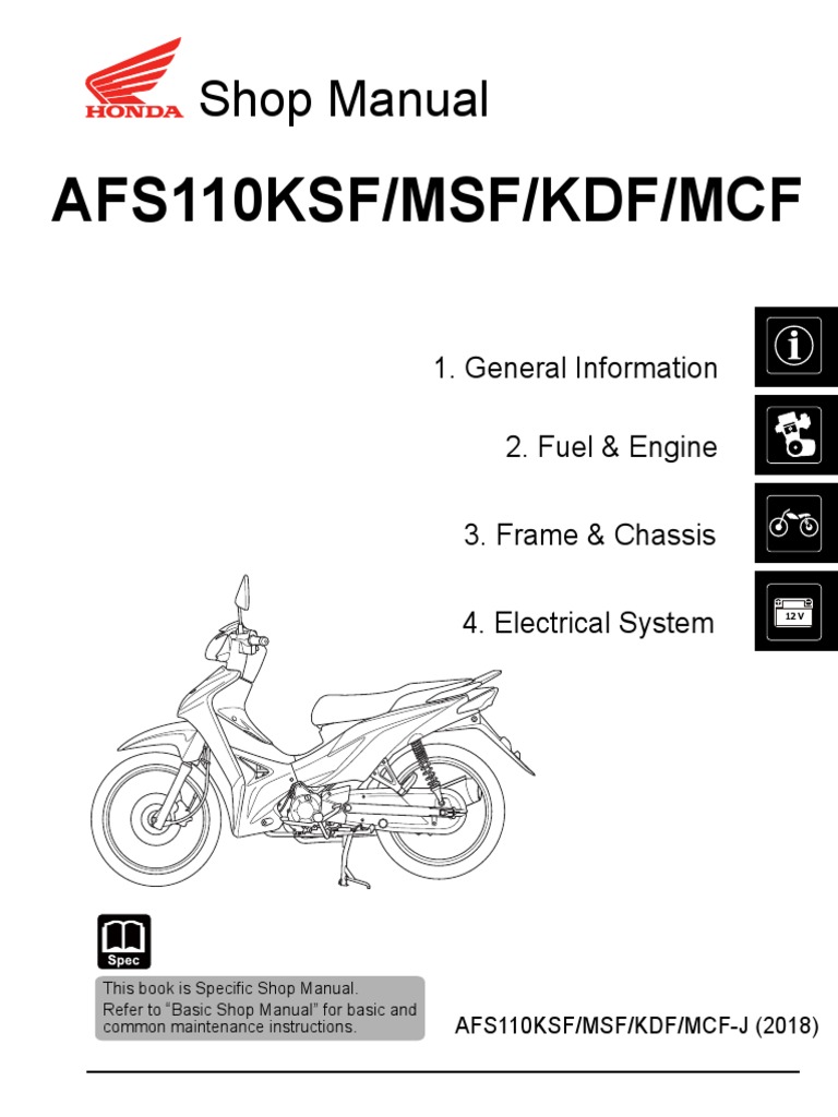 Afs110 PDF | PDF | Brake | Clutch