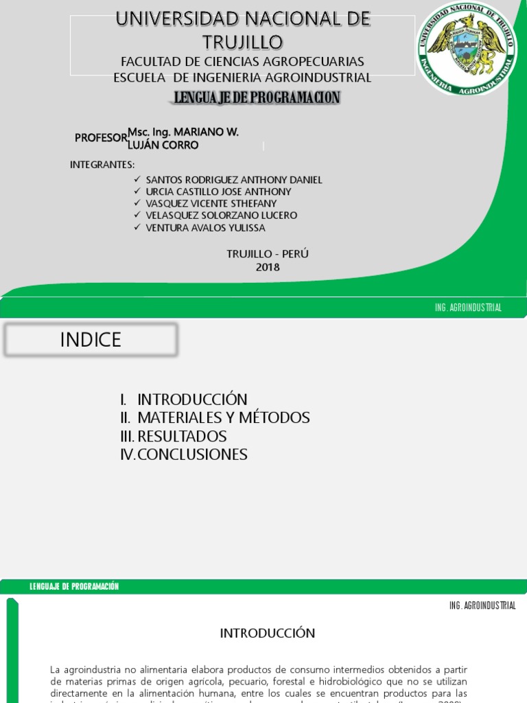 Lenguaje de Programacion | PDF | Programación de computadoras | Algoritmos