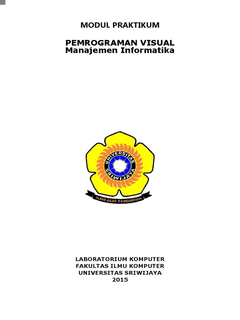Modul Pemrograman Visual Mi | PDF