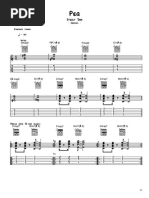 Evergreen - Richy Mitch & The Coal Miners - Guitar Chords and Tabs | PDF