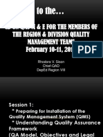 Deped Quality Policy Statement | PDF